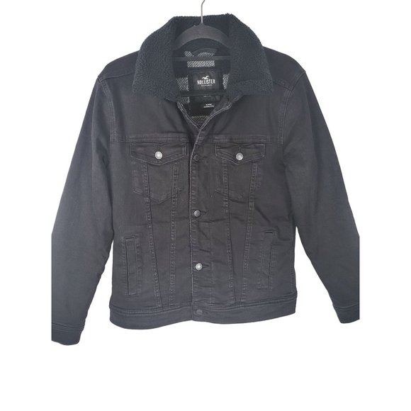 Hollister | Jackets & Coats | Hollister Sherpa Lined Shacket Jacket ...